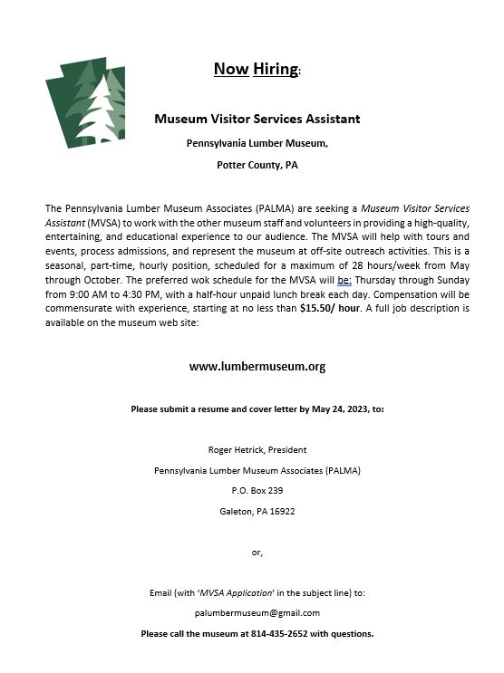 Our Team – Pennsylvania Lumber Museum