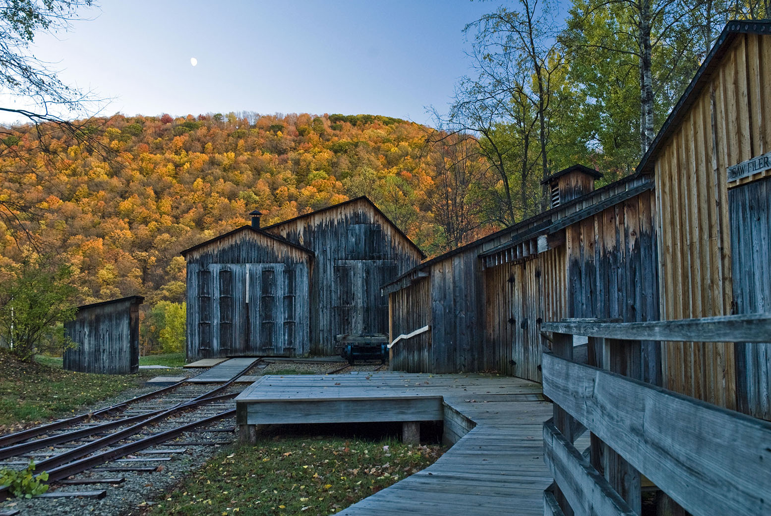 Sunset in the Lumber Camp – Pennsylvania Lumber Museum